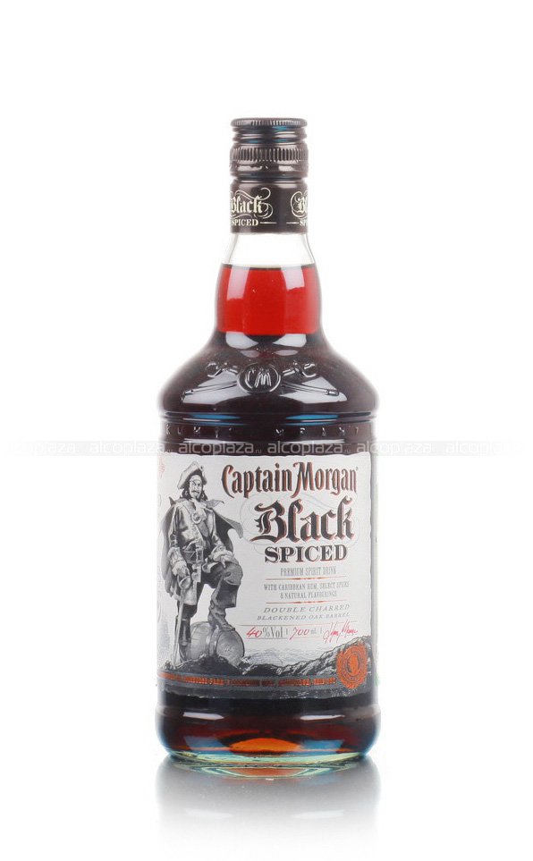 Captain Morgan Black Spiced ром Капитан Морган Чёрный пряный купить, цена