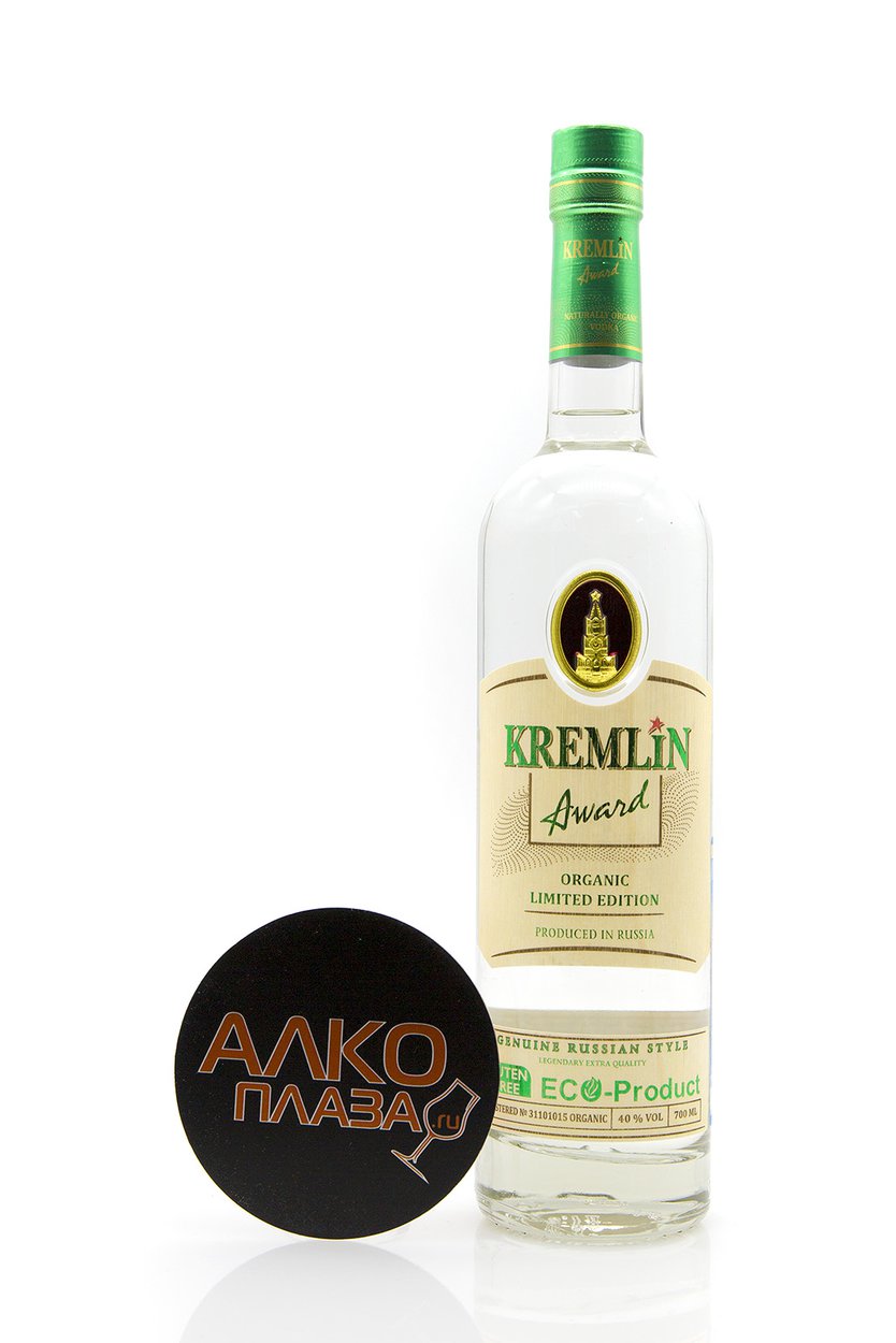 Kremlin Award Organic Limited Edition - купить водку Кремлин Эворд ...