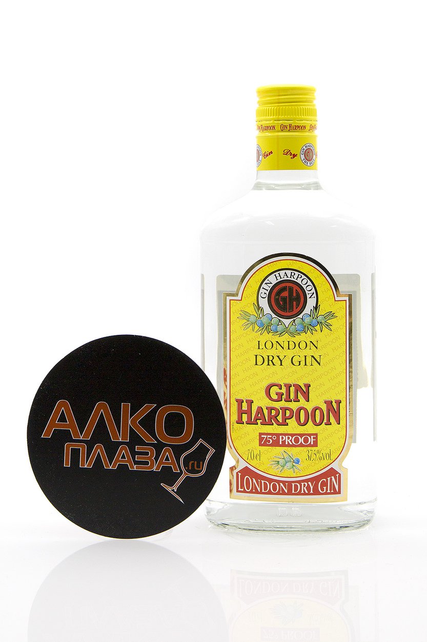 Harpoon London Dry Gin - купить джин Гарпун Лондон Драй 0.7 л - цена