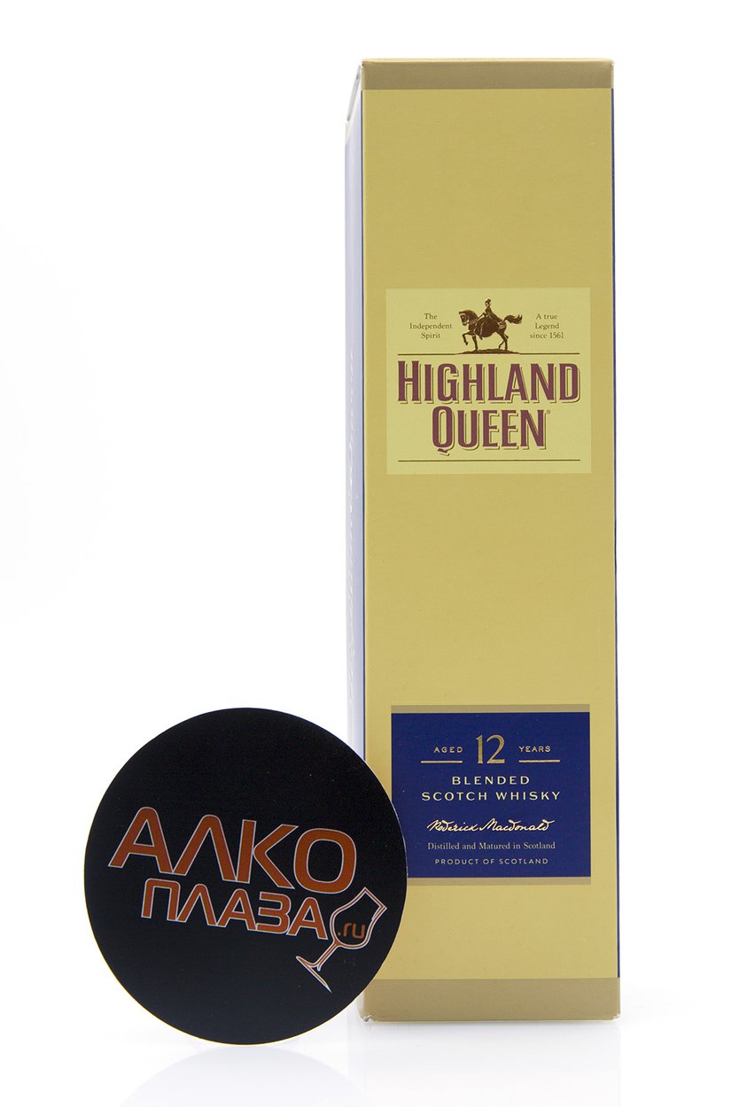 Highland Queen 12 years old in gift box - купить виски Хайленд Куин 12 ...