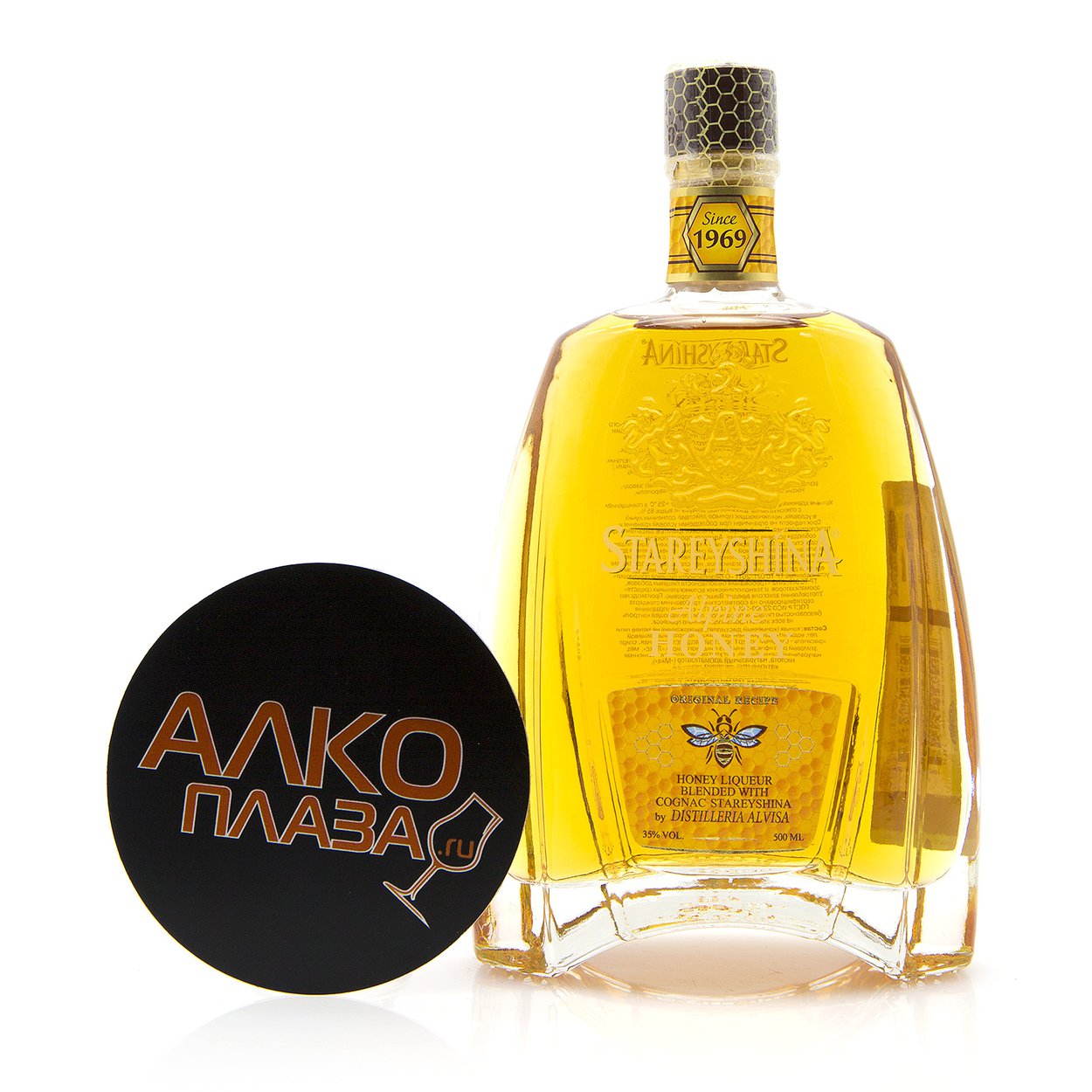 Stareyshina Honey - купить ликер Старейшина Мёд 0.5 л - цена