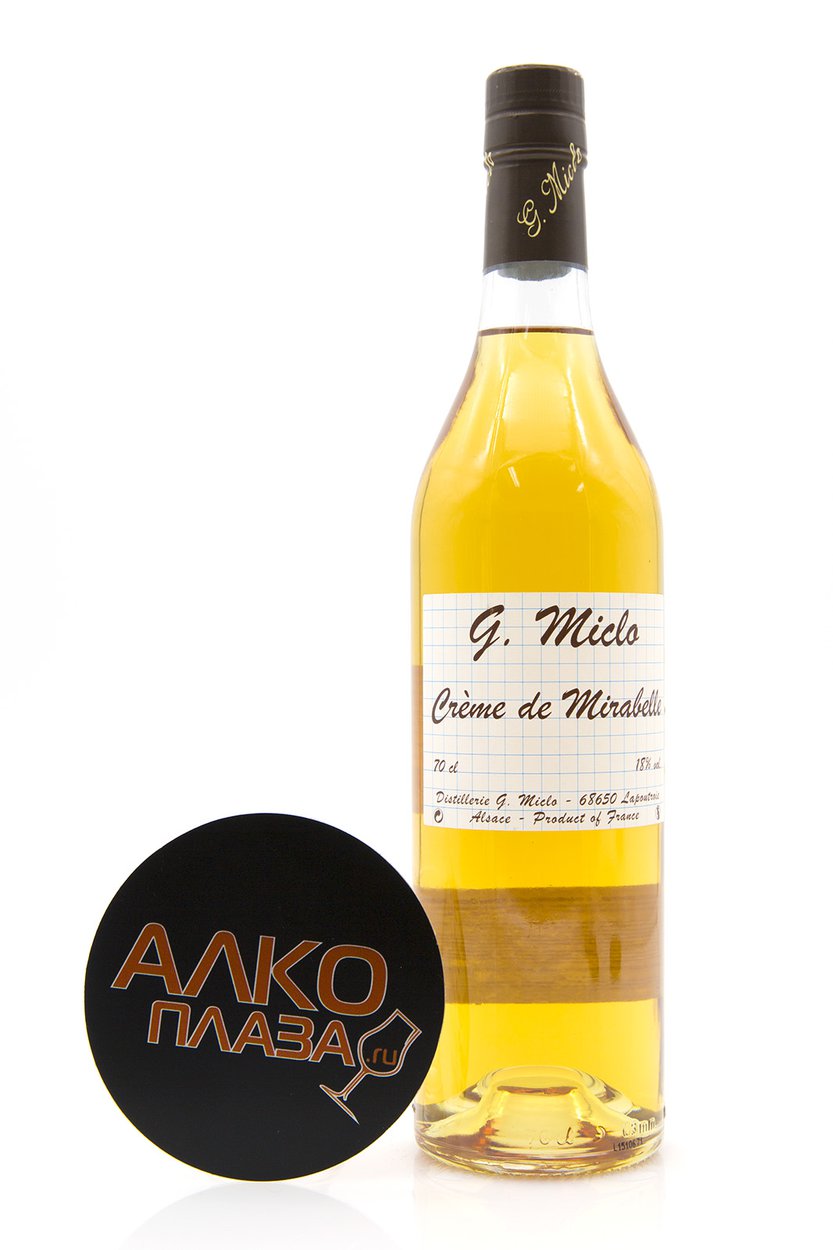 G.Miclo Creme de Mirabelle - купить ликер Ж.Микло Крем де Мирабель 0.7 ...