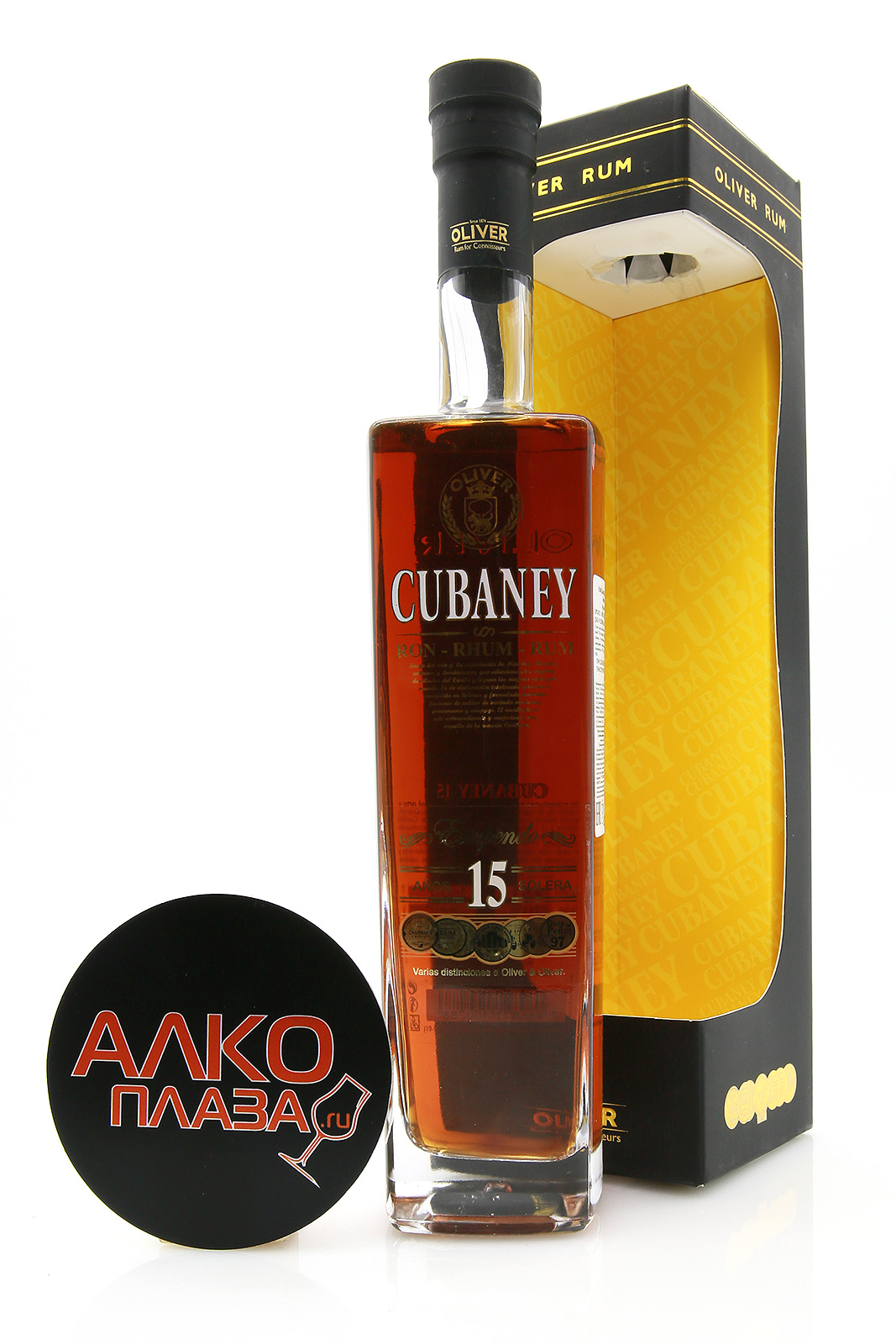 Rum Cubaney 15 years Oliver - купить ром Кубаней Эступендо Оливер 15 ...