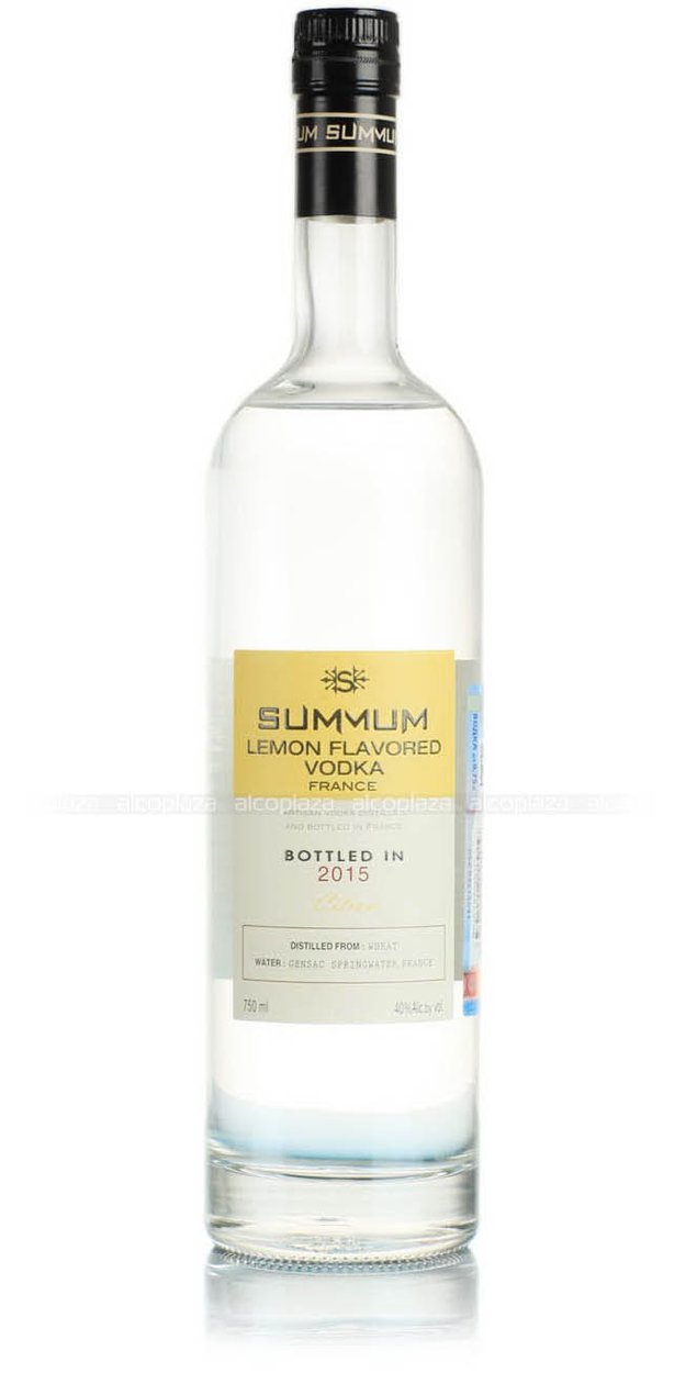 Summum Lemon Flavored Vodka - купить лимонную водку Суммум 0.75 л - цена