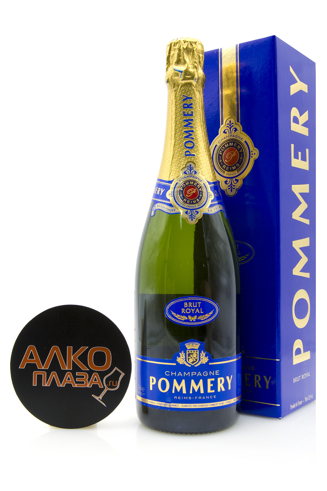 Pommery Brut Royal 0.75l Gift Box Купить Шампанское Поммери Брют Ройял ...