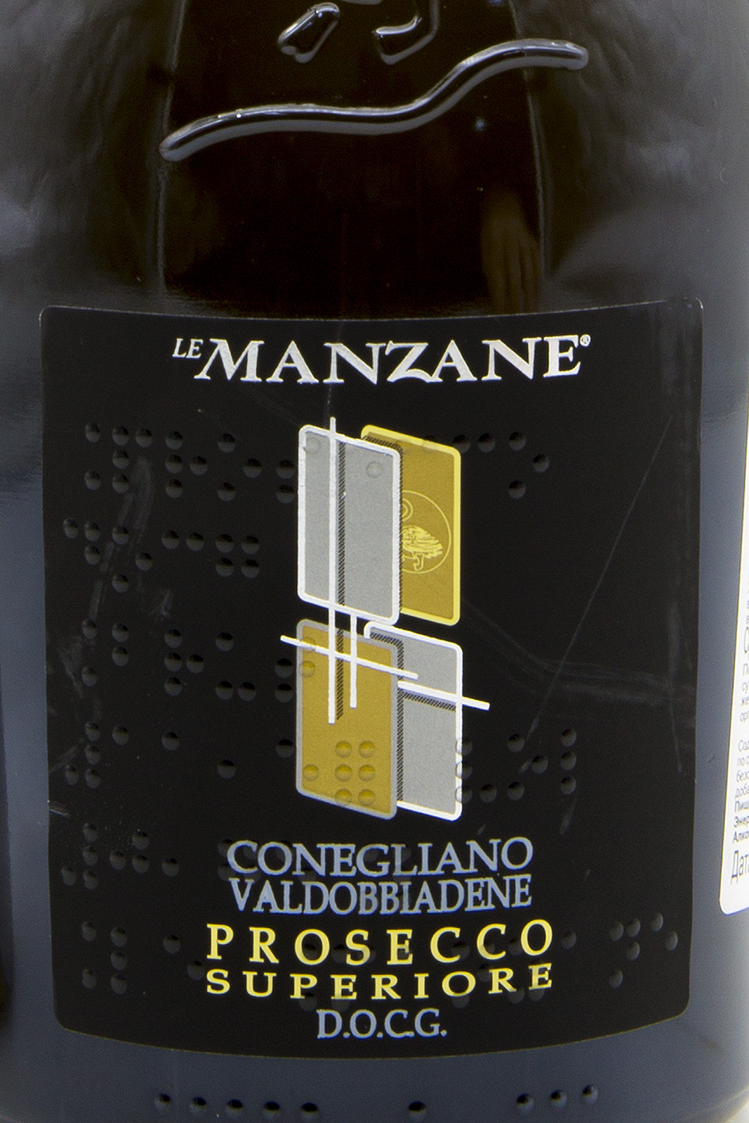 Le Manzane Conegliano Valdobbiadene DOCG Prosecco Superiore Brut 0.75l ...