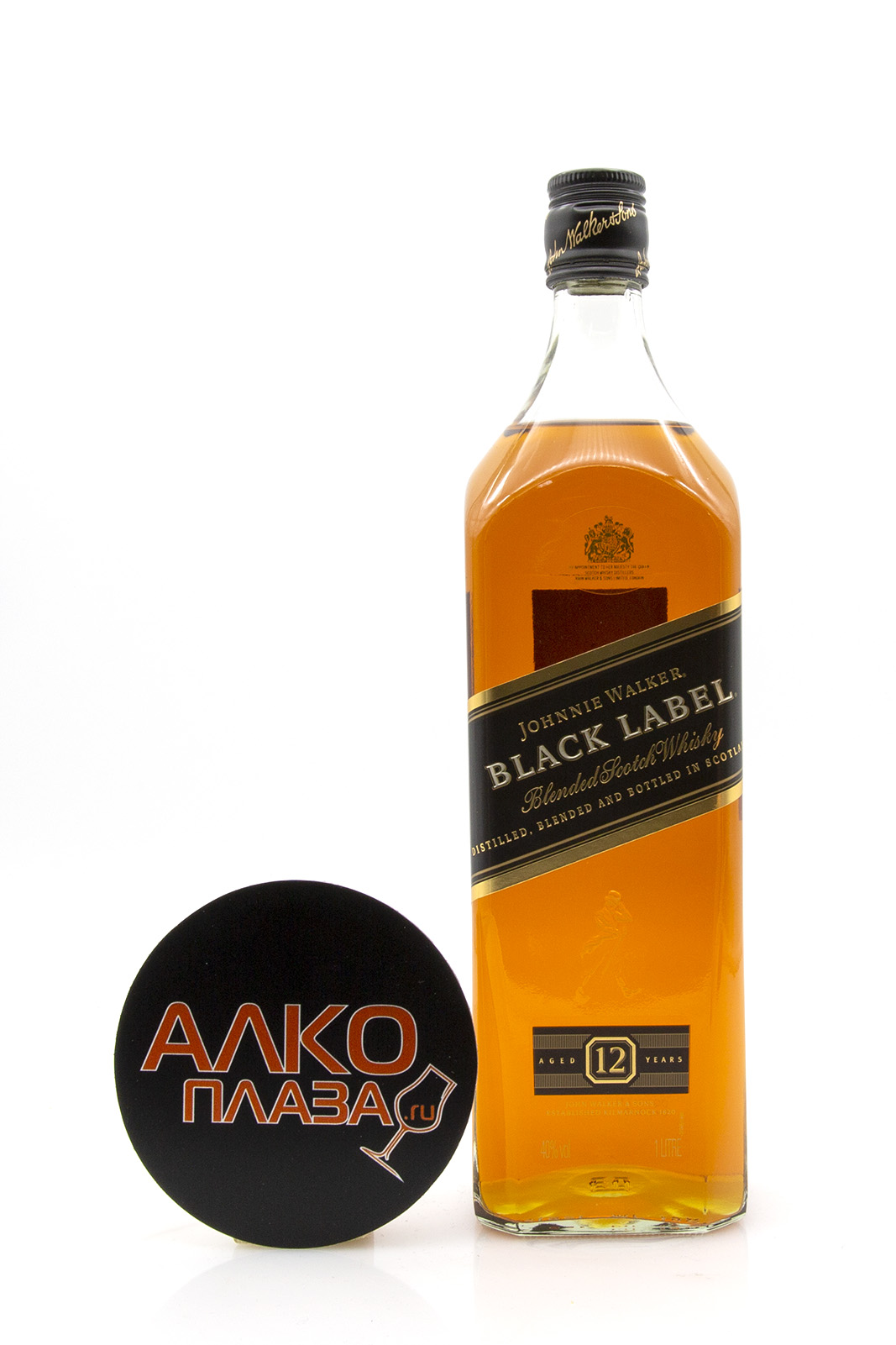Johnnie Walker Black Label 12 years - купить виски Джонни Уолкер Блэк ...