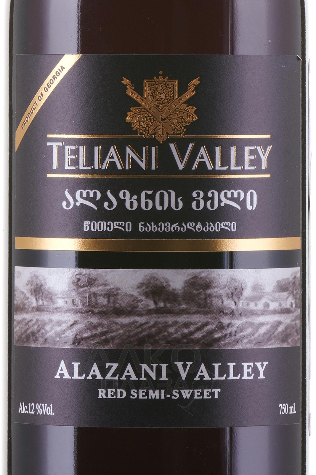 Грузинское вино Teliani Valley Alazani Valley купить, цена