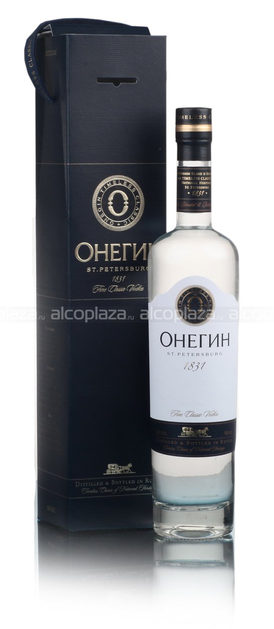 Водка Онегин 1831 в подарочной упаковке купить, цена