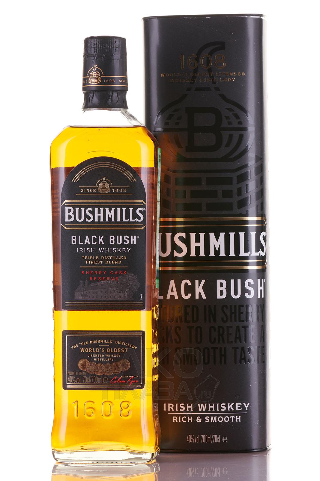 Bushmills Black Bush Old - купить виски Бушмиллс Блэк Буш Олд 0.7 л - цена
