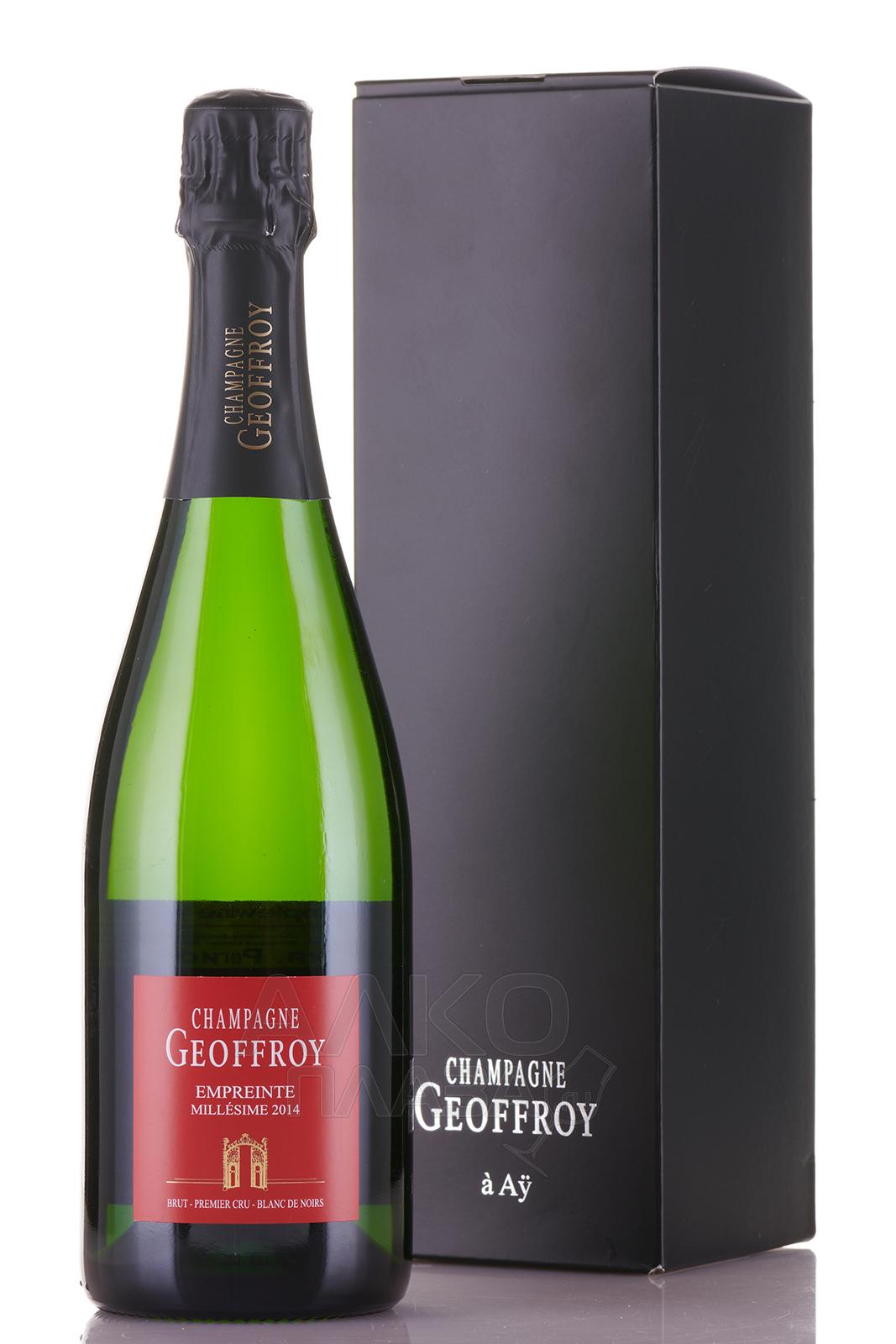 Champagne Geoffroy Empreinte Brut Premier Cru 2012 gift box - купить ...