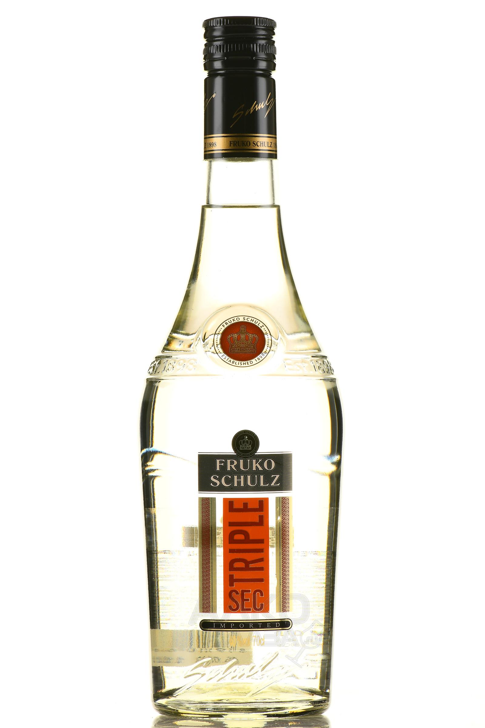 Fruko Schulz Triple Sec - купить ликер Фруко Шульц Трипл Сек 0.7 л - цена