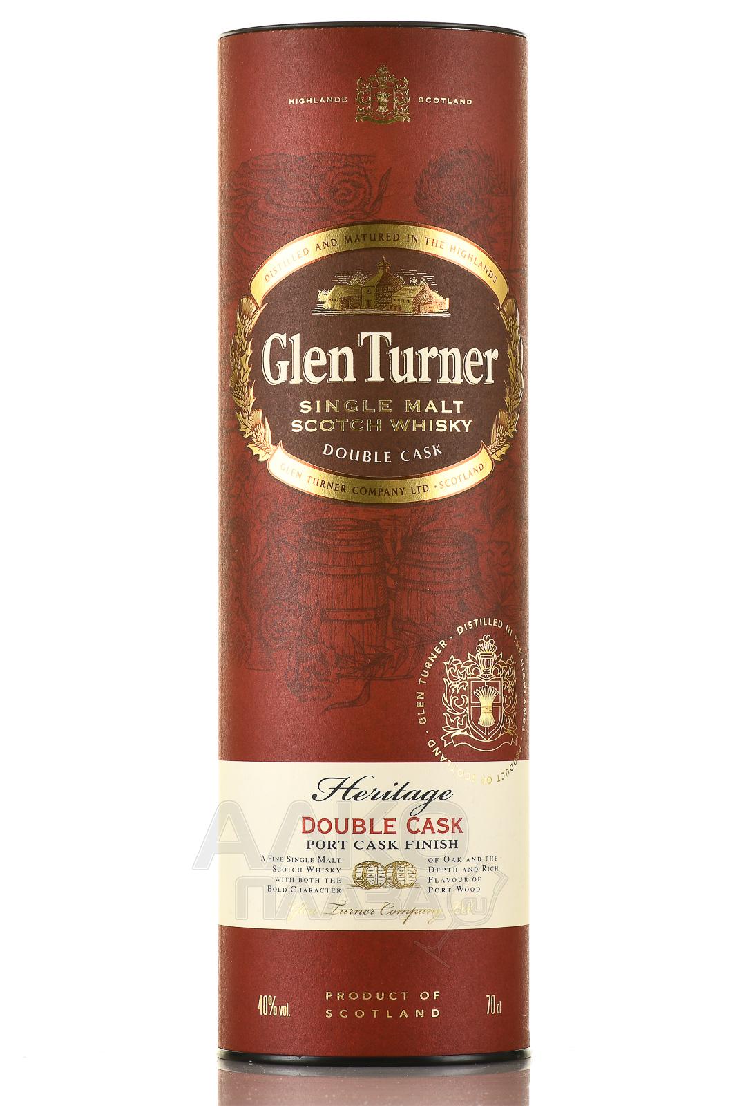 Glen Turner Heritage Double Cask - купить виски Глен Тернер Эритаж Дабл ...